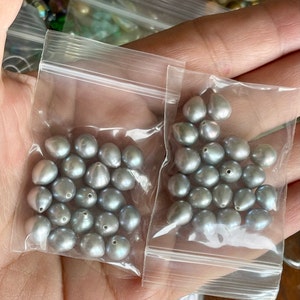 12mm Big Deep Blue Pearl and Leather Necklace,genuine Freshwater Pearl ...