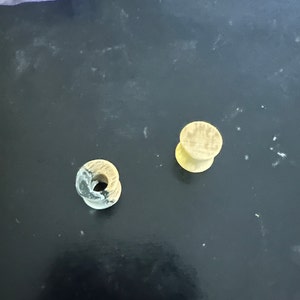 Pair of Resin Volcano Plugs Wood Plugs Plugs and Tunnels - Etsy