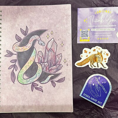 Celestial Dragon Moon Sticker Fantasy Animal Vinyl Sticker Cute ...