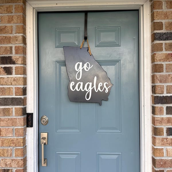 Go Dawgs Wooden Word Sign Georgia UGA Wreath - Etsy