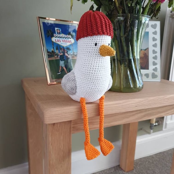 PDF Схема вязания амигуруми Чайка Хельмут (ENG) - Etsy