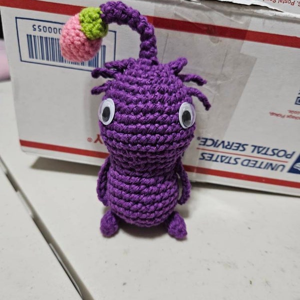 Purple Pikmin Crochet Pattern PDF - Video Game Inspired Amigurumi ...