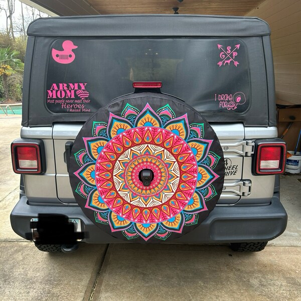Angry Rubber Duck Spare Tire Cover: "duck Around and Find Out" – A ...