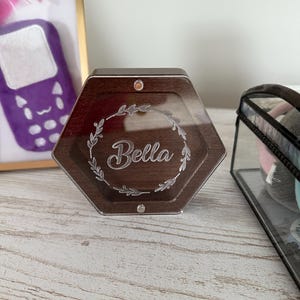 Babies First Haircut Box, Haircut Keepsake Box, Child Cutting off ...