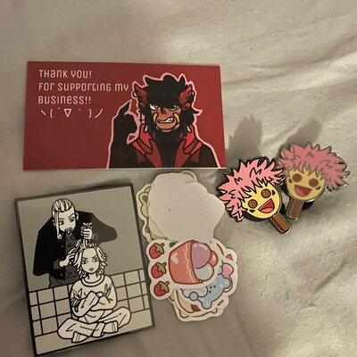 Jujutsu Kaisen Phone Grips : Yuji, Nobara, Megumi, Sukuna, Gojo pre ...