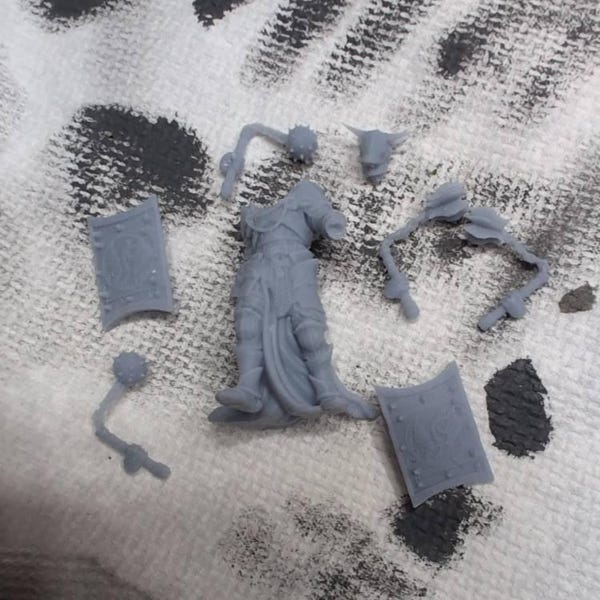 Lancelot Knight Miniature by Mythreal Games - Etsy