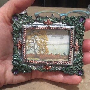 Shiny Rectangular Picture Photo Frame Resin Mold Resin, UV Resin, Resin ...