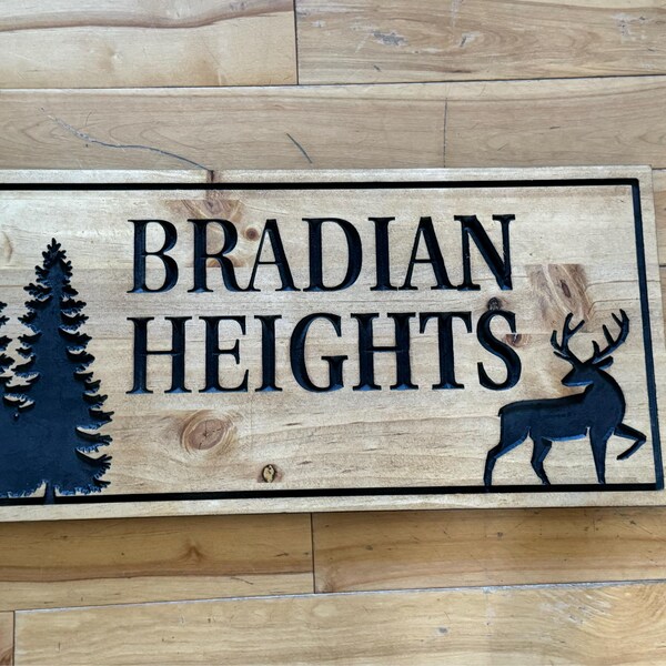 Custom Outdoor Cottage Sign Wooden Anniversary Gift Personalized ...