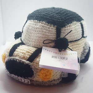 Mini Cooper Soft Toy Crochet Pattern - Etsy Canada