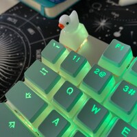 Duck Keycap Rubber Duck Keycap yellow or White - Etsy Canada
