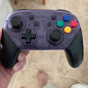 Nintendo Switch Pro Controller Mod Gamecube Retro Style - Etsy