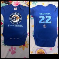 Arsenal New Baby Onesie/personalize 12-18M Name and Number Baby Romper ...