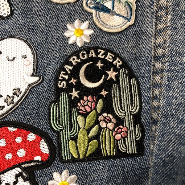 Desert Patch Collection Bundle - S/7 Iron on Patches - Cactus, Sunset ...