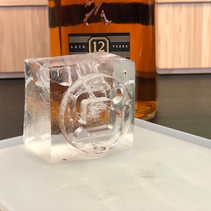 Custom Ice Mold Letter Ice Cubes Monogram Ice Mold | Etsy