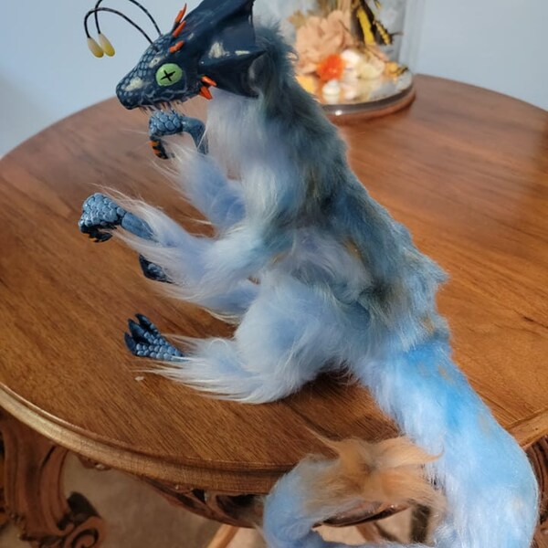 OOAK Handmade Poseable Potoo Bird Doll - Etsy