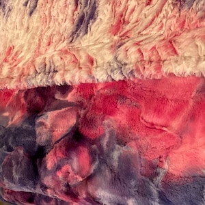 SCARLET RED CUDDLE 3 Minky Fabric Red Shannon Cuddle3 - Etsy