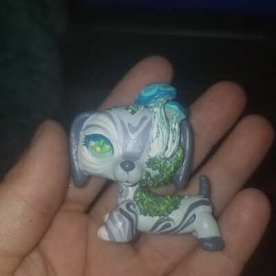 Littlest Pet Shop Strawberry Milk Cat OOAK Custom - Etsy