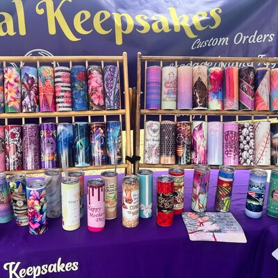 20 Ounce 3-shelf Tumbler Display - Etsy