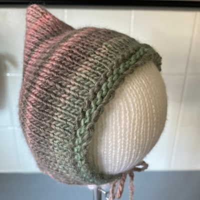 FLO Baby Toddler Bonnet Knitting Pattern PDF - Etsy