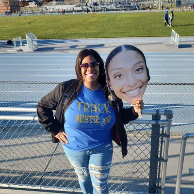 Glitter Track Mom Shirt Track Spirit Wear Track Bling Bella Canvas T ...