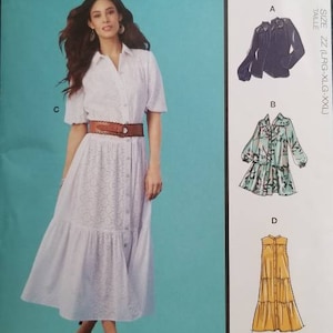 Simplicity 8056 Sewing Pattern, S8056 Amazing Fit Miss & Plus Size ...