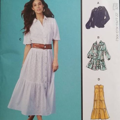 Simplicity 8056 Sewing Pattern, S8056 Amazing Fit Miss & Plus Size ...