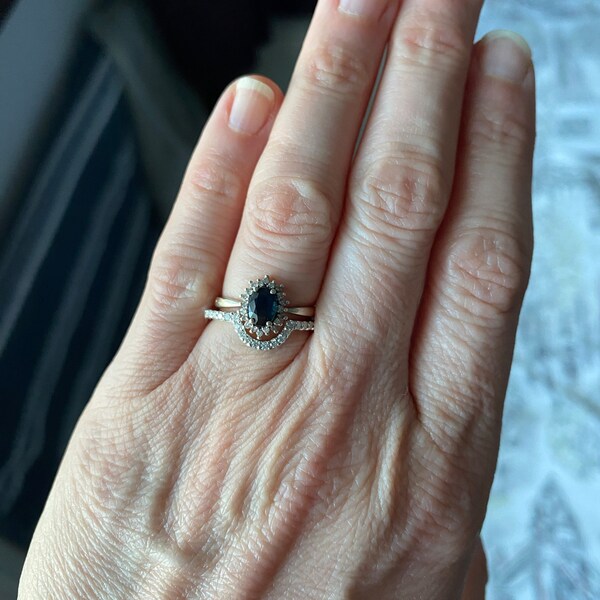 Semi Mount Ring, 5x7mm Stone Size Mount Ring, Empty Bezel Ring, Empty ...