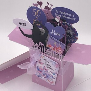 Custom Explosion Box Card Personalized Handmade Custom - Etsy