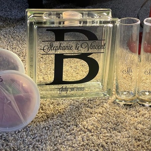 Blended Family Wedding Sand Ceremony Set Shadow Box Kit | Etsy