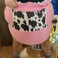 ABDL Diaper Sleepy Time Shiny Oof Poof Costume Diaper Piece - Etsy