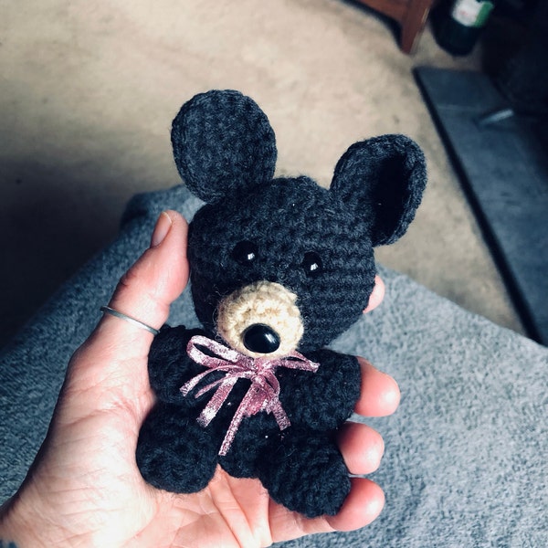 Mini Bear Crochet Pattern | Amigurumi PDF Pattern - Etsy