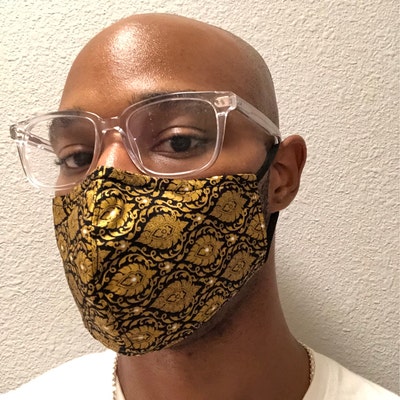 Cotton Face Mask With Habesha Design. Reusable Washable With - Etsy