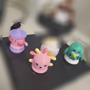 Rainbow Friends Roblox Keychains Perler Bead Art Red/orange/green/blue ...