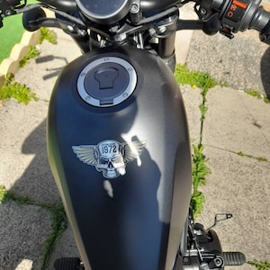 Pair of Evil Eyes Eye Design With Green Iris for Motorcycle Helmet ...