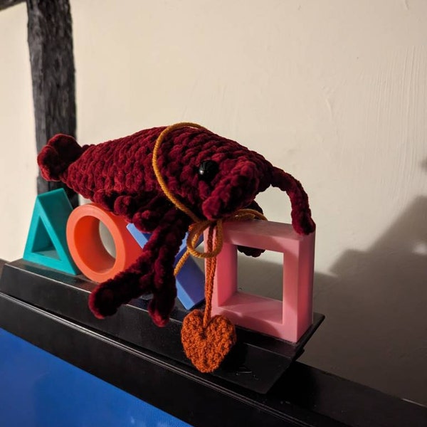 Crawfish Velvet Toy; Lobster Crochet; Crawfish Plushies; Crawdad Toy ...
