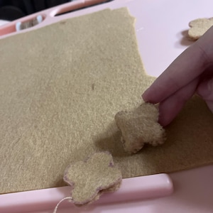 Felt Bake Cupcakes Pattern Set Felt Cupcake Baking Tray Whisk Mitten ...