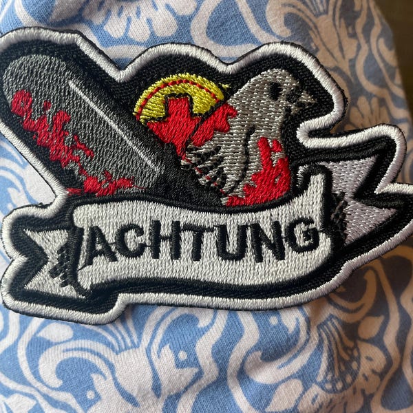 Team Fortress Demoman Patch, TF2 Iron-on Patch, Velcro Gaming ...