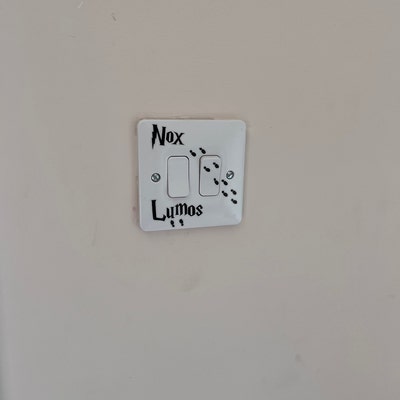 Epic Modz Lumos Nox Light Switch Vinyl Decal Sticker Child Room ...