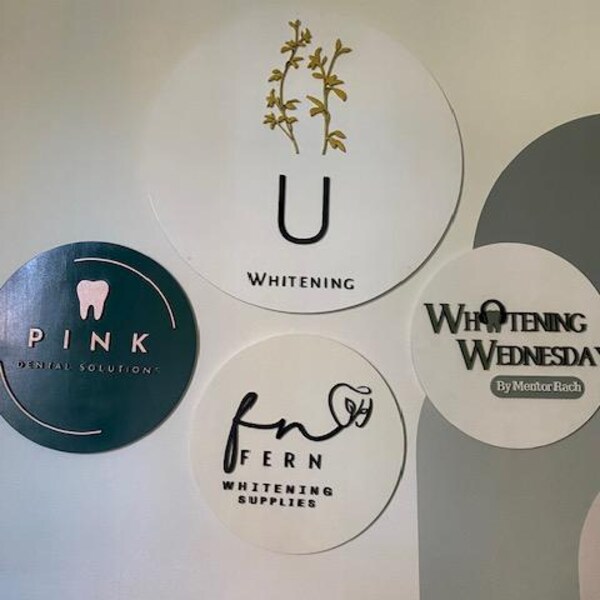 Custom Round Sign, Circle Logo Sign, Custom Logo Sign, Custom Wood Logo ...