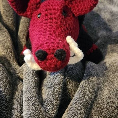Arkansas Razorbacks Wild Boar Crochet Pattern - Etsy