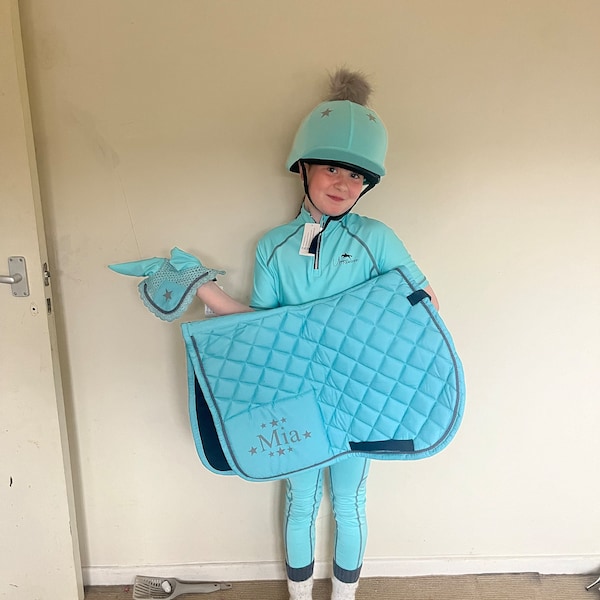 Equestrian Horse Riding Set With Horse Design Full Matchy Matchy Can't ...