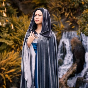 Custom: Arwen requiem Inspired Cape, Lord of the Rings Cloak Elven ...
