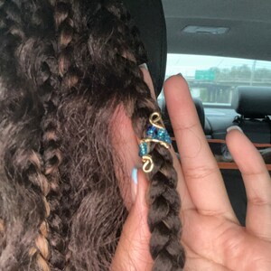 Loc Jewelry Bead for Locs, Hair Bead, Handmade Gift, Hair Jewelry ...