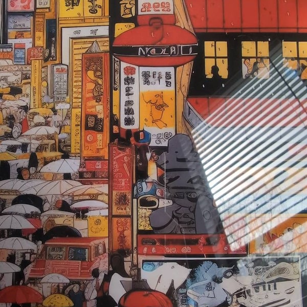 Set of Three Japan Travel Posters - Tokyo, Kyoto, Osaka - 3 Modern Art ...