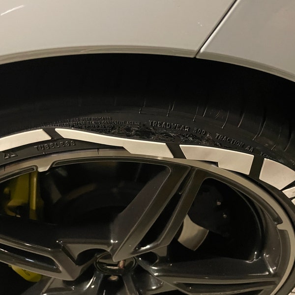 Permanent Nitto Tire Lettering Stickers 1.25" for 14" to 22" 8 Pcs Kit ...