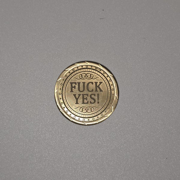 Decision Coin - YES, NO in 10 Languages! - Lightburn + SVG Laser Files ...