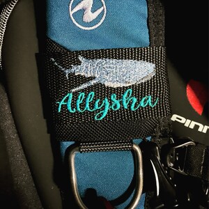 Master Diver Flag Name Tag BCD - Etsy