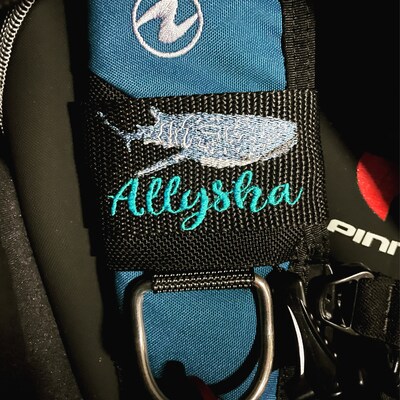 Turtle Dive Tag BCD Custom With Name - Etsy