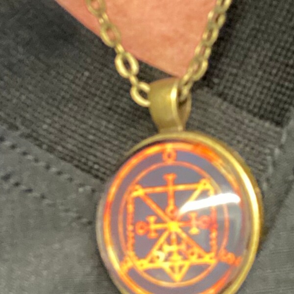 Ose Sigil Jewelry, Goetic Demon, Necronomicon Necklace, Pentacle ...