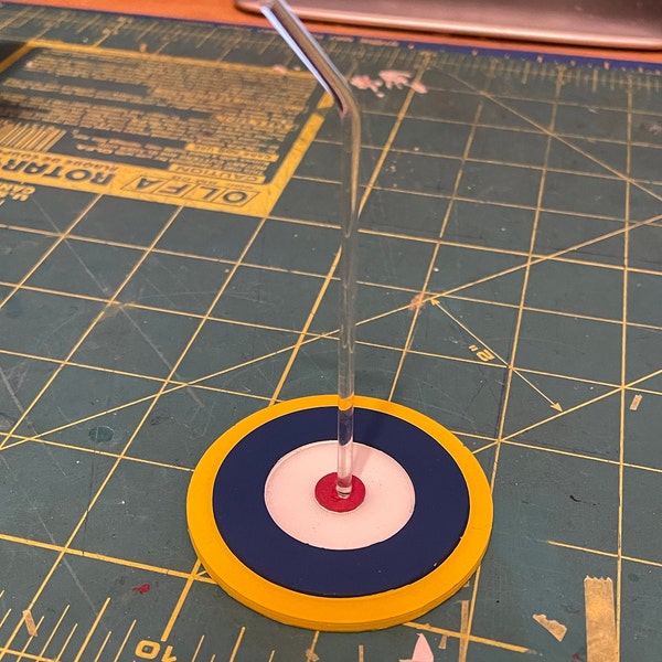 Scale Model Airplane Flight Stand With Roundel Base - Royal Australian ...